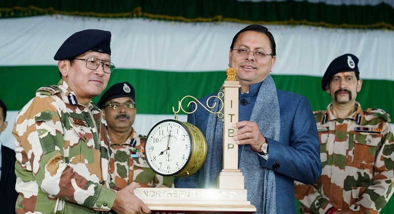 सीएम धामी ने ITBP के रेजिंग-डे कार्यक्रम में लिया हिस्सा, जवानों के साथ ...